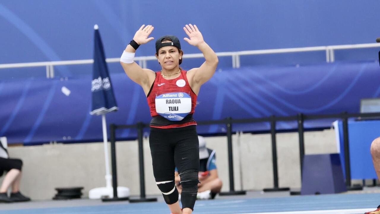 Para athlétisme : à un an des Jeux, la Tunisienne Raoua Tlili fait toujours le poids